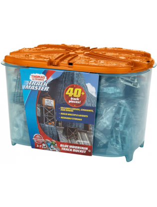 Fisher-Price Thomas & Friends TrackMaster Blue Mountain Builder Bucket ...