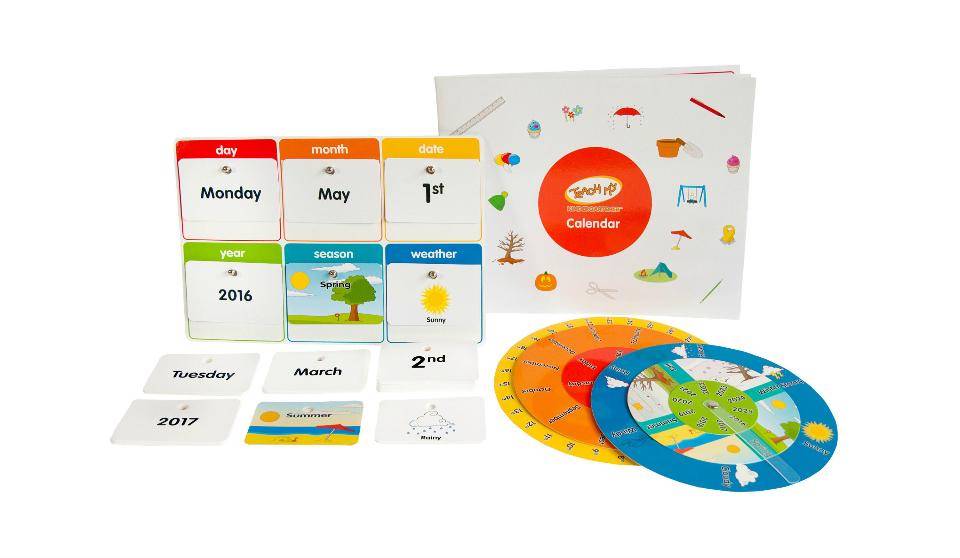 Teach My Kindergartener The Year Calendar Set 