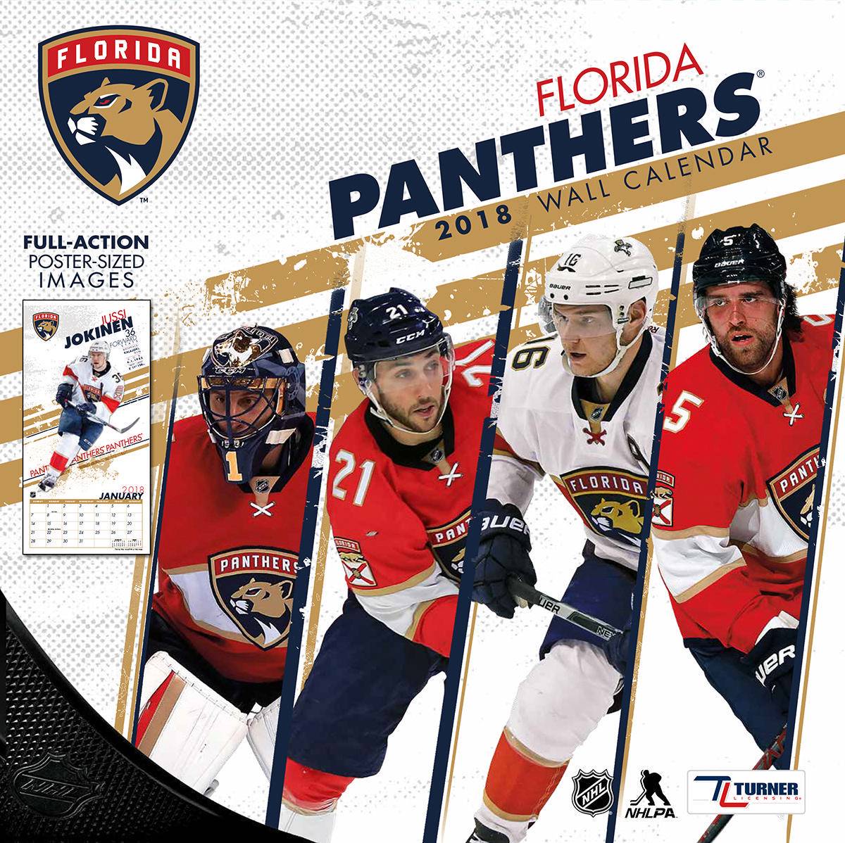 Turner 2018 NHL Florida Panthers Wall Calendar | Играландия - интернет ...